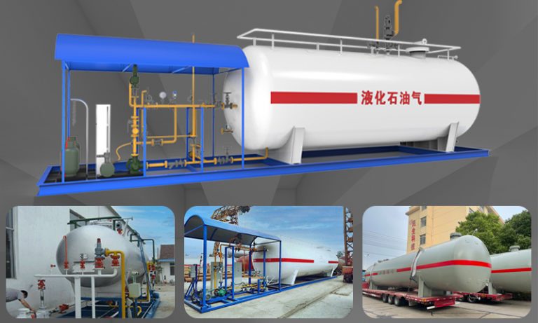 LPG filling skid station - Minsheng